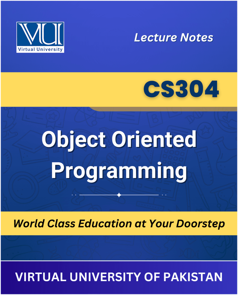 CS304 – Object Oriented Programming Book